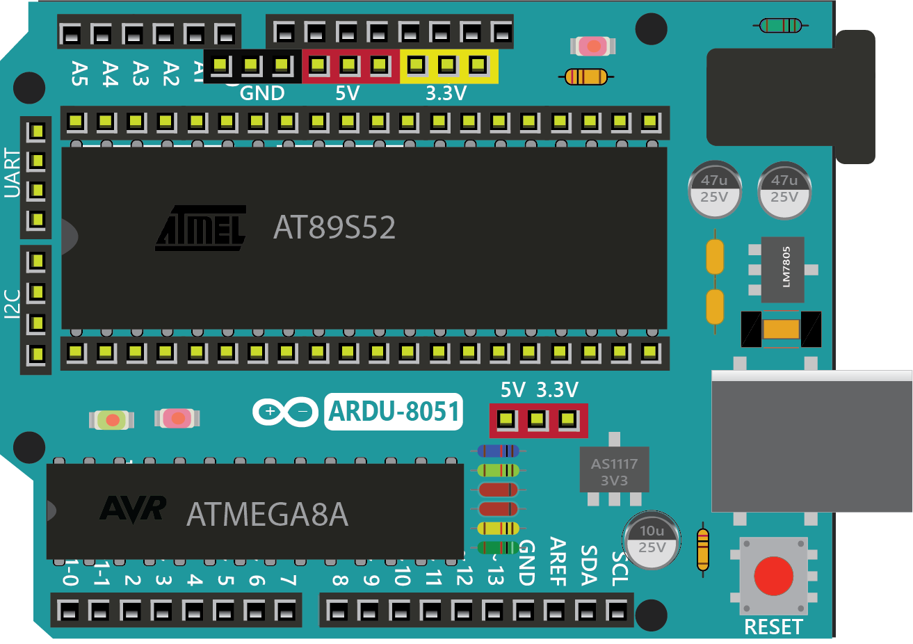 ARDU-8051 Virtual Board | Learner Guide